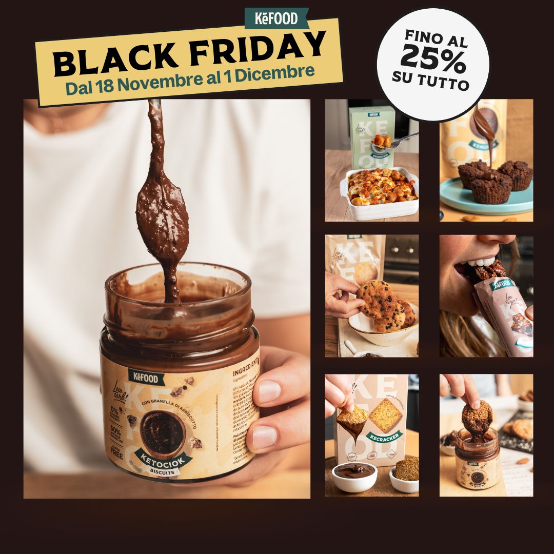 keto, ma con gusto. Sana decisione.